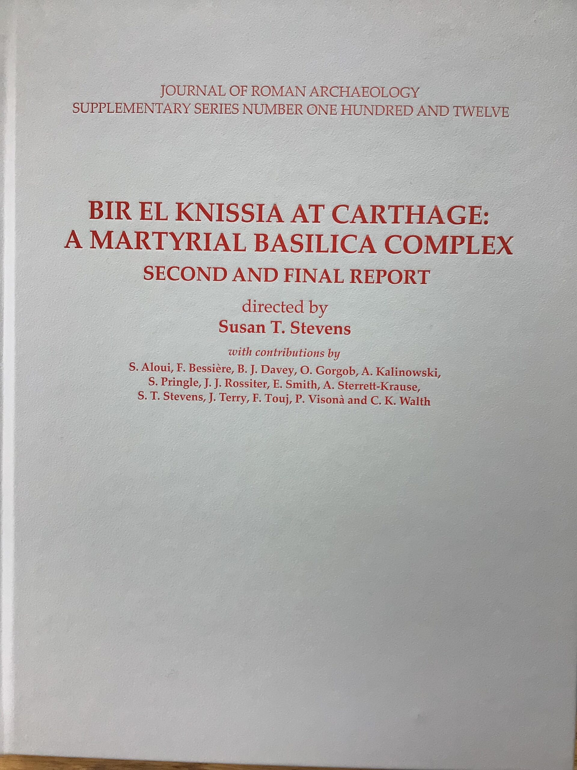 Supplement 112 – Journal of Roman Archaeology
